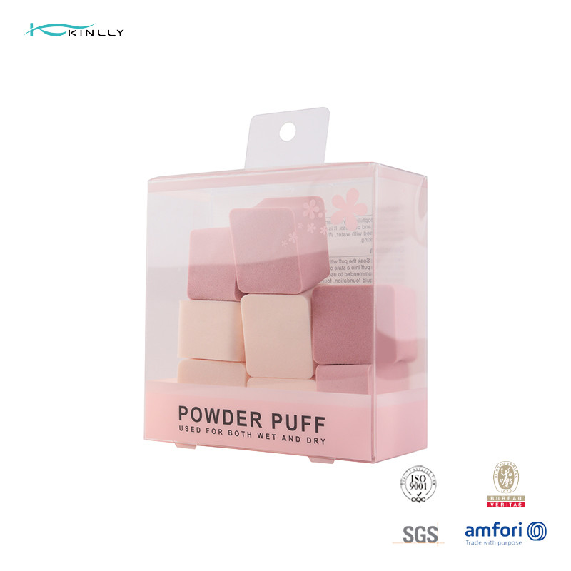 Squares Shape Makeup Puff Sponge Flawless 100% Water Hydrophilic ...